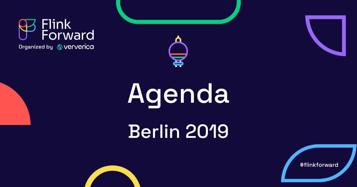 Flink Forward | San Francisco 2019 | Agenda